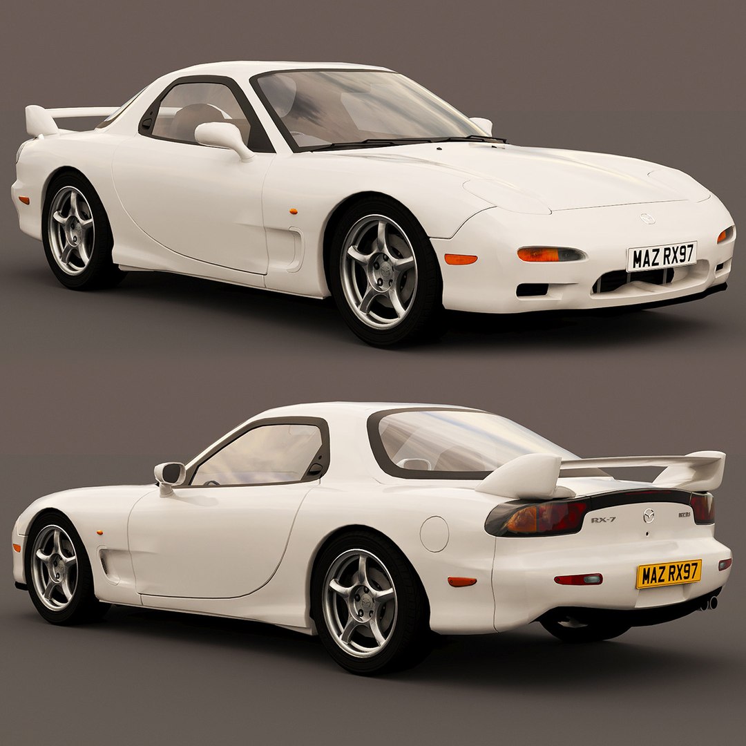 Mazda Rx7 1997 3D - TurboSquid 2157812