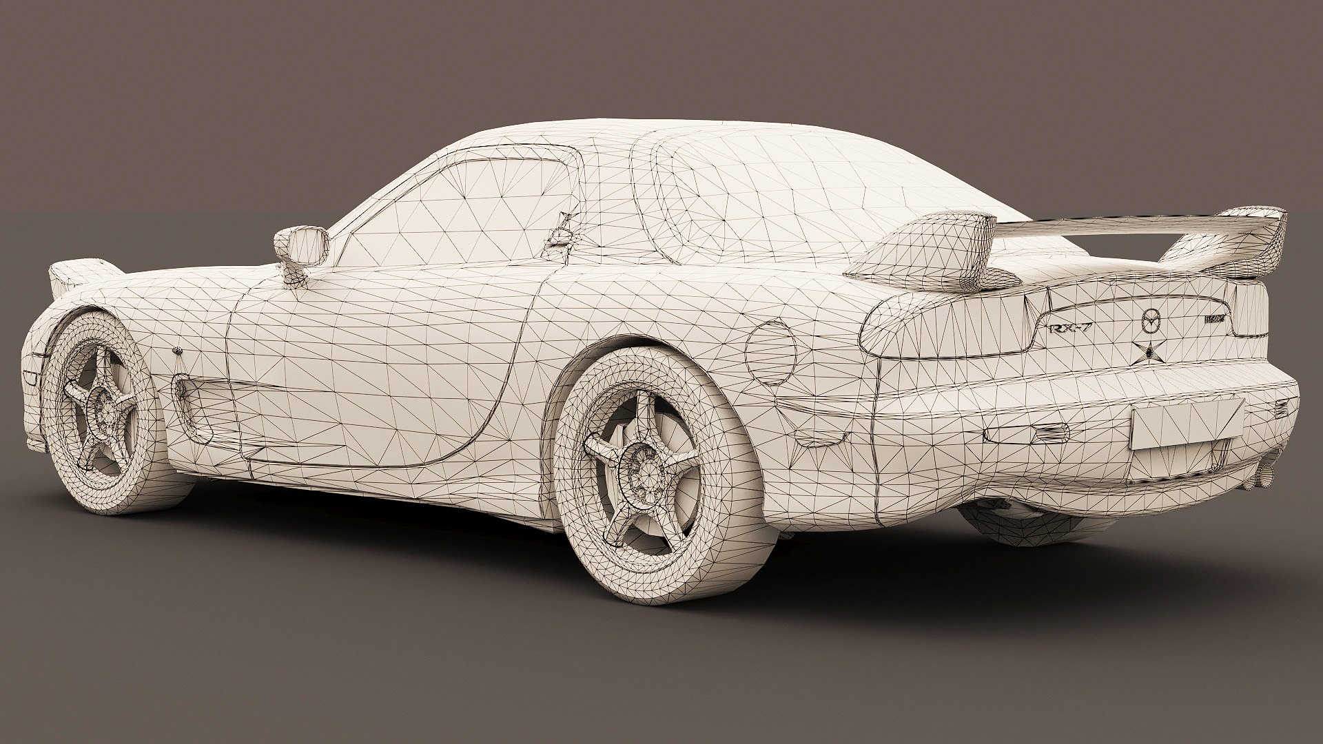 Mazda Rx7 1997 3D - TurboSquid 2157812