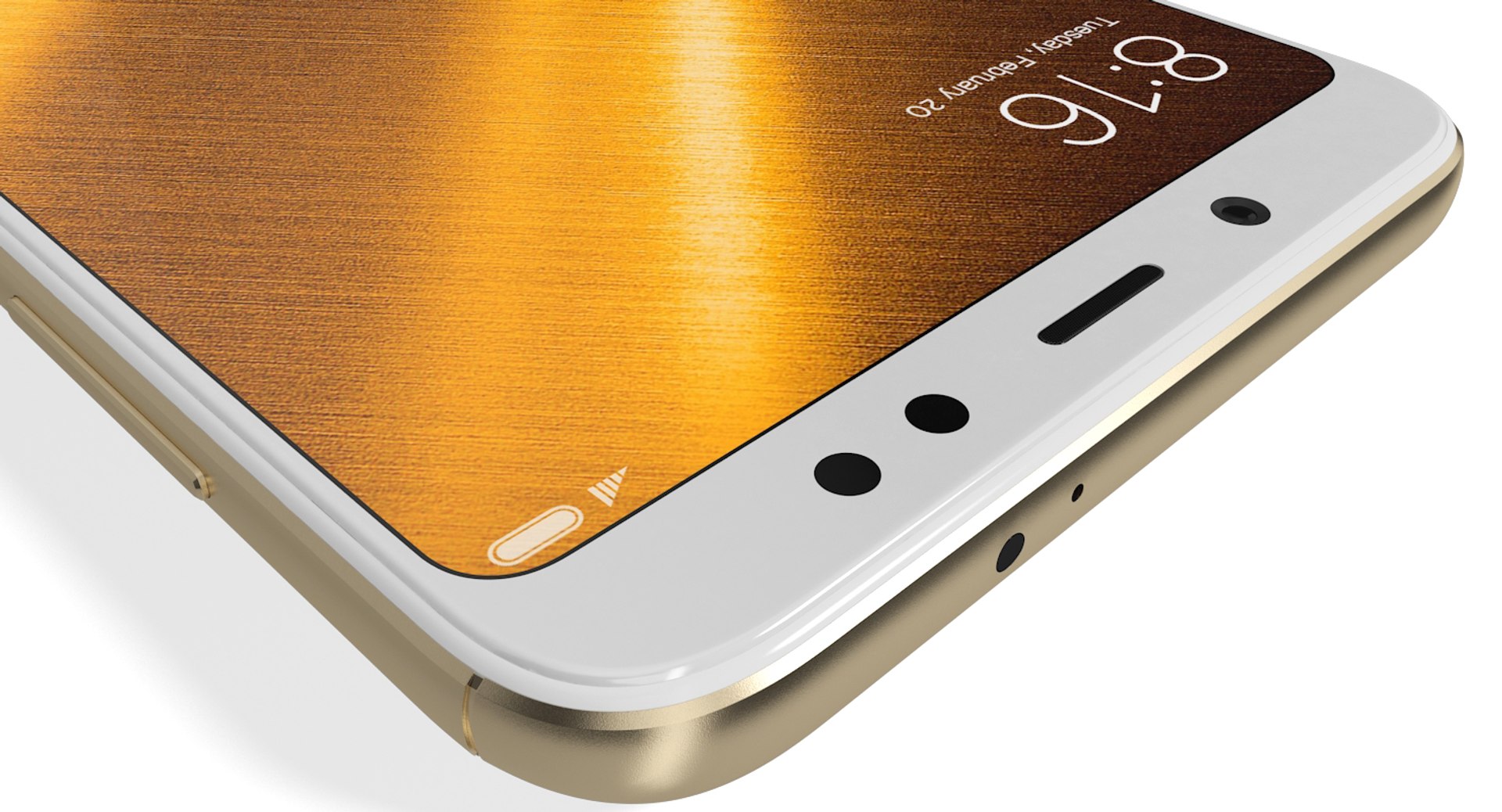 3D Realistic Xiaomi Redmi Note Model - TurboSquid 1257850