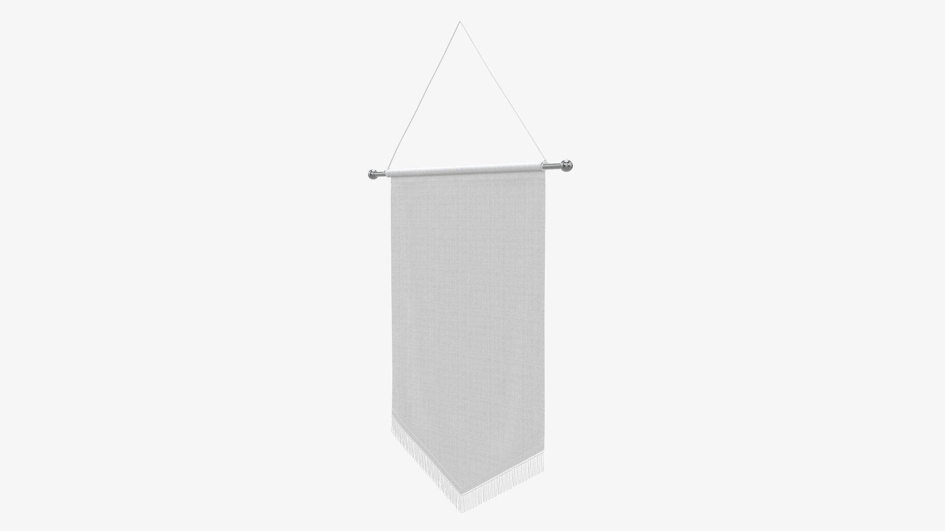 Medium Wall Pennant Model - TurboSquid 1698708