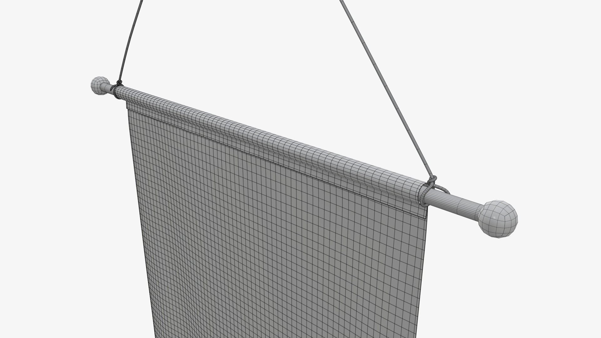 Medium Wall Pennant Model - TurboSquid 1698708