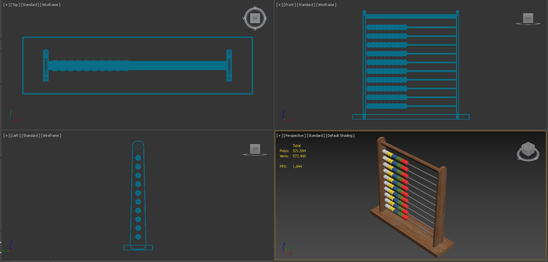 Abacus 3D Model - TurboSquid 1943709