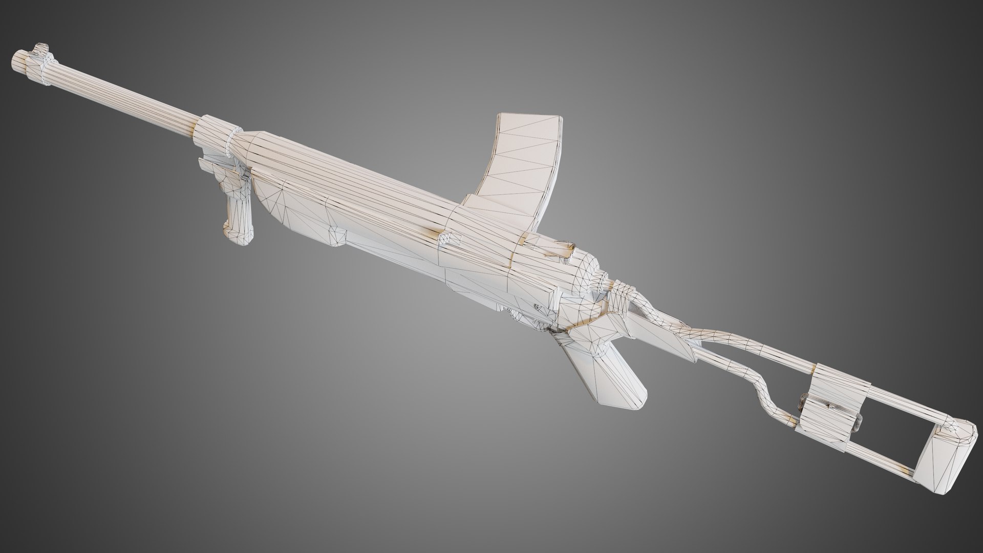 MK-1 gun 3D model - TurboSquid 1817958