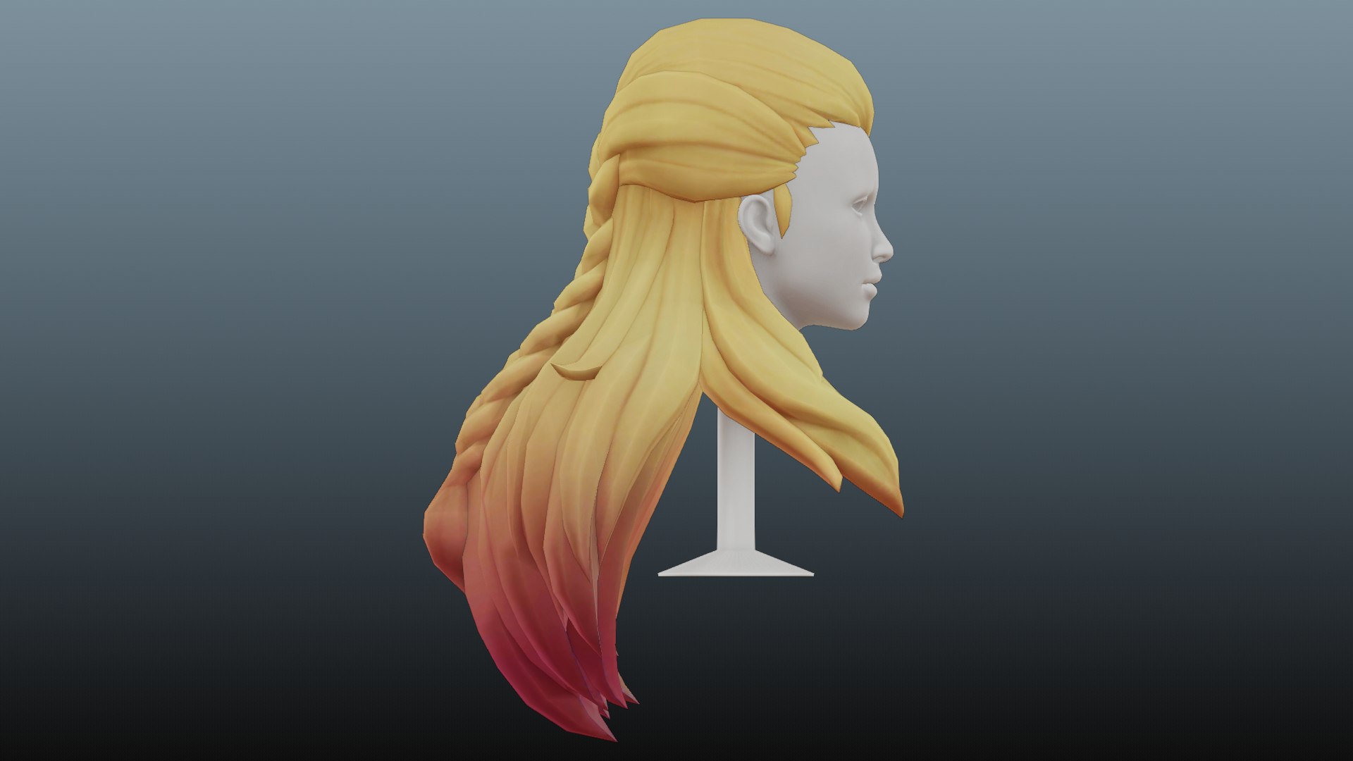 3D Model Female Hair - TurboSquid 2259284