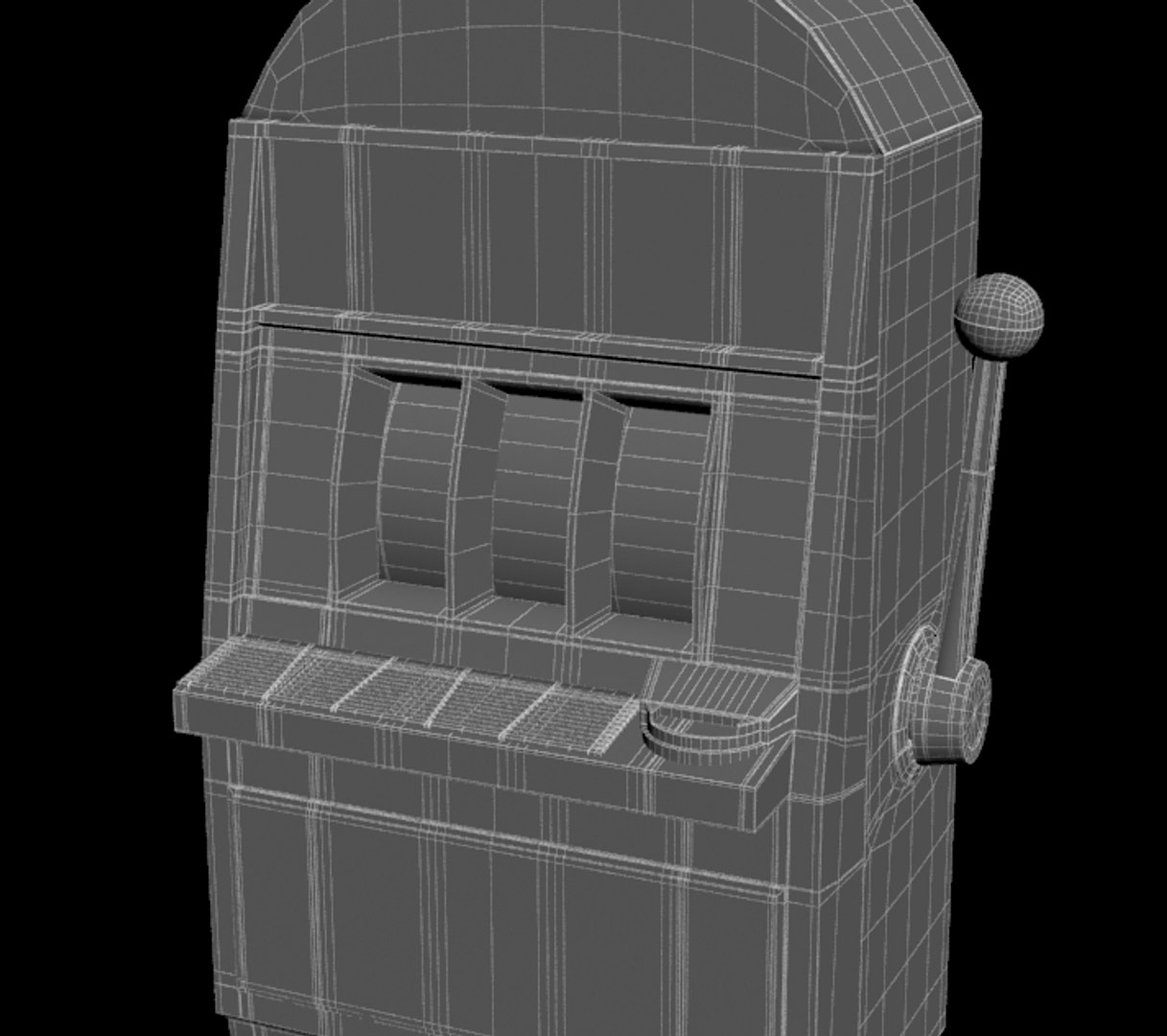 3d jumbo slot machine model