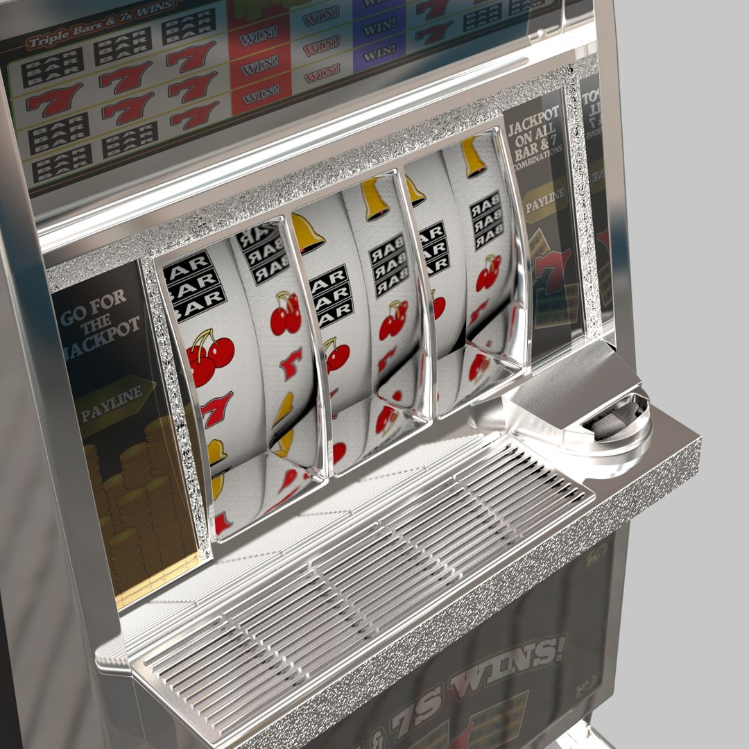 3d jumbo slot machine model