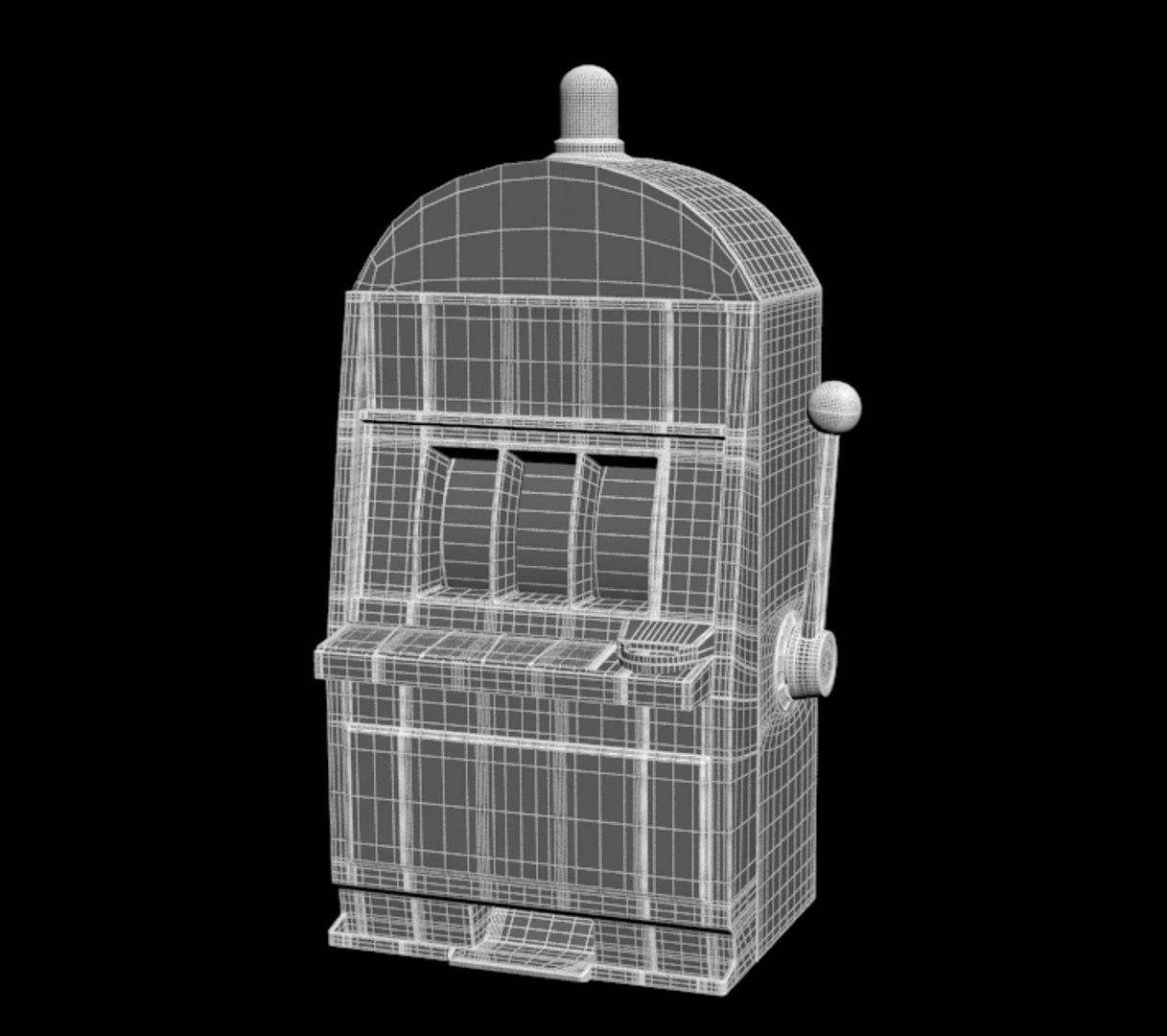 3d jumbo slot machine model