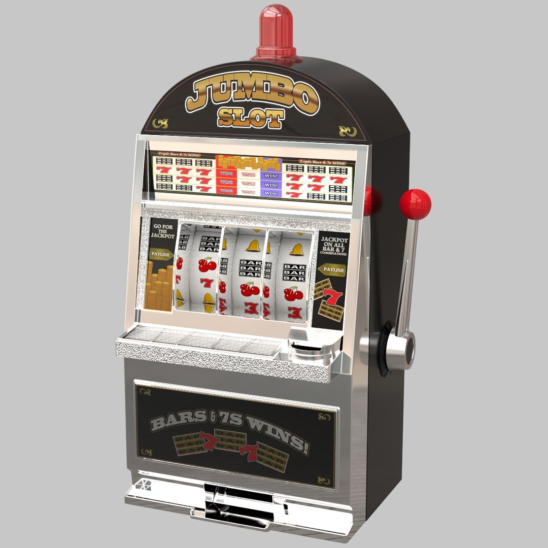3d jumbo slot machine model