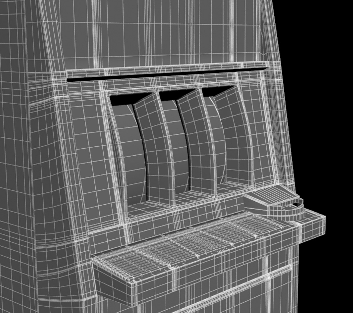 3d jumbo slot machine model