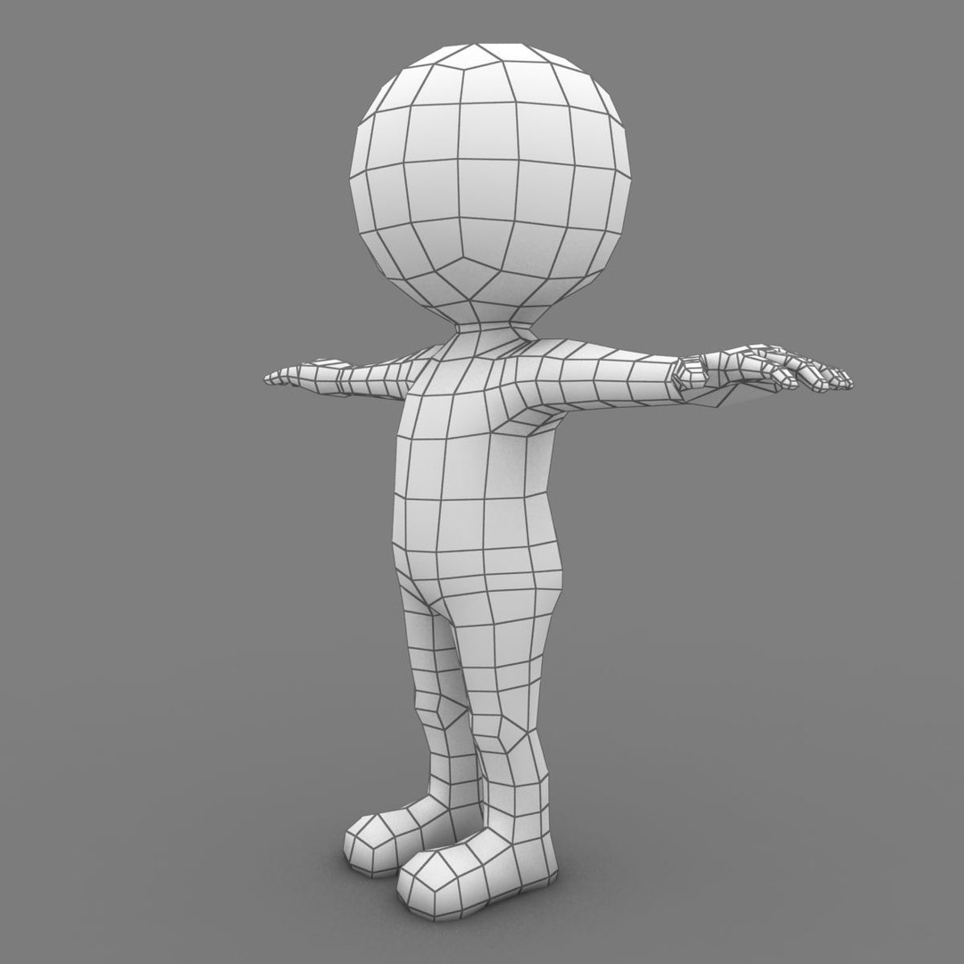 3d Model Biped