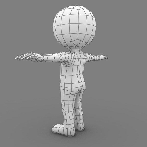 3d model biped