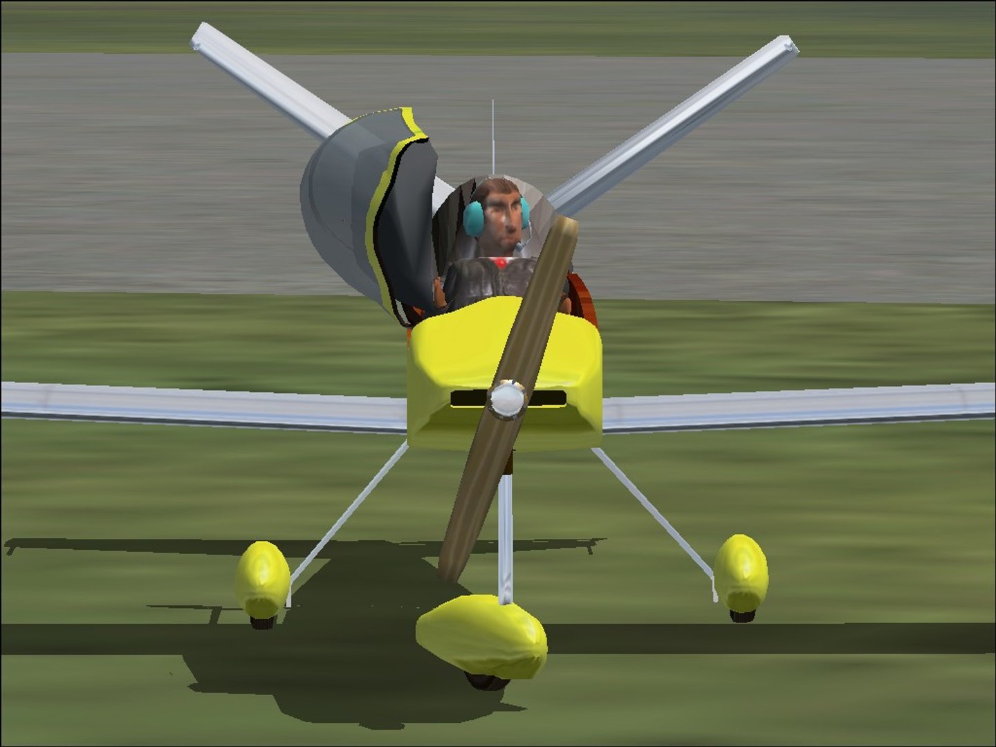 Gmax Aircraft 3d Model