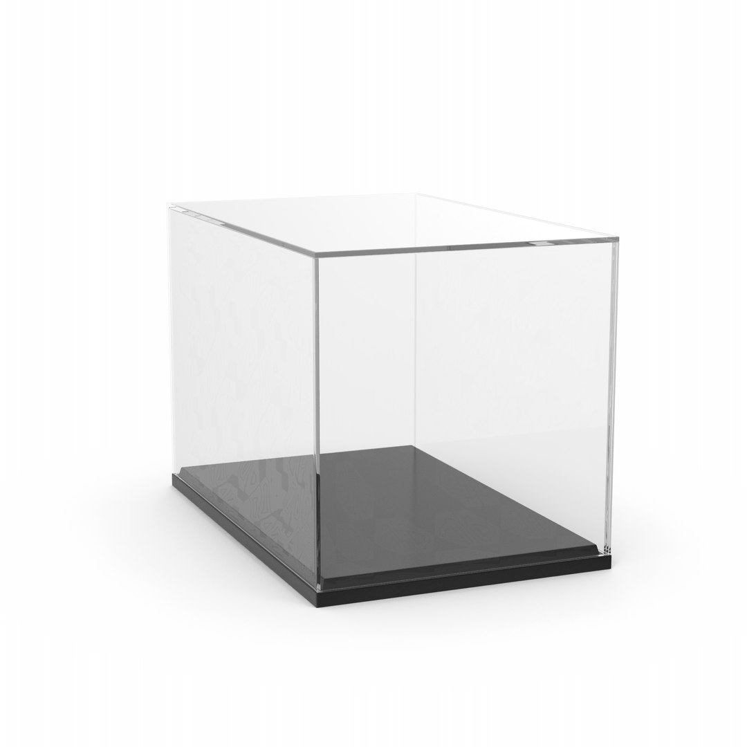 3D Display Case Box - TurboSquid 2190106