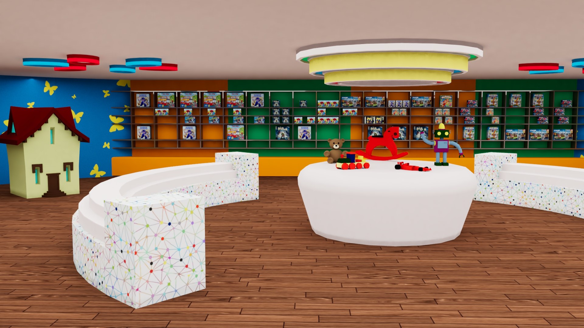 3D Toy Store Interior Model - TurboSquid 2019542