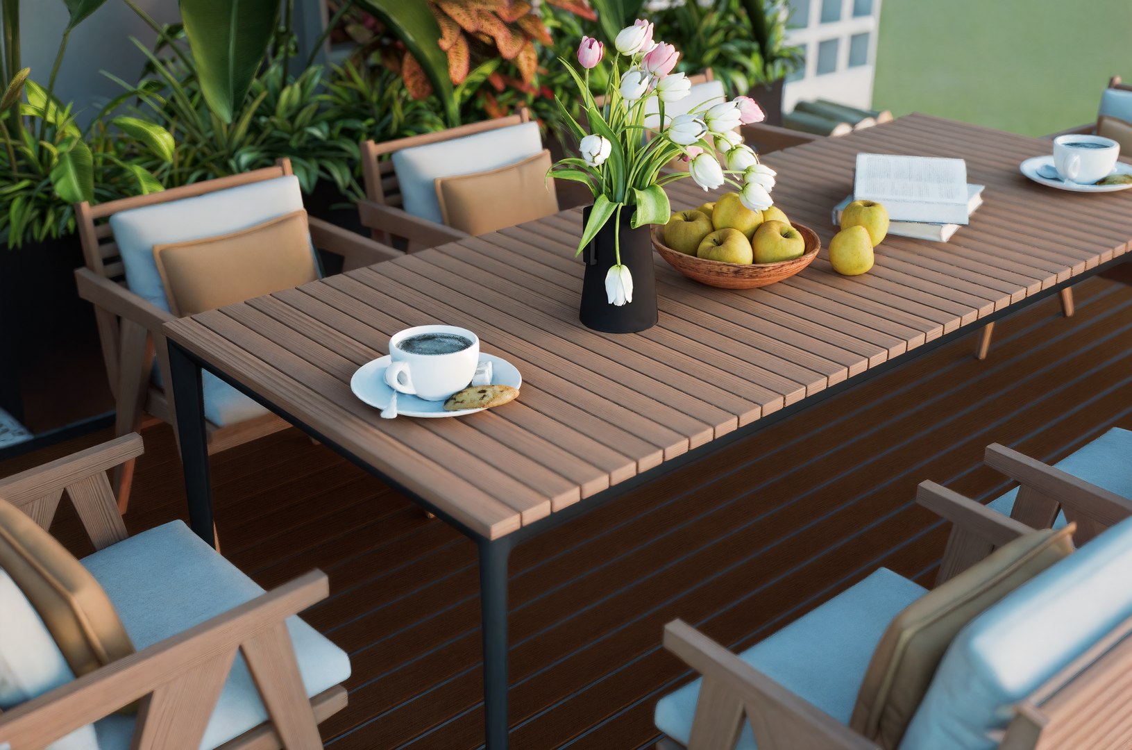 3D Outdoor Dining Table 3D Model 3D Model Model - TurboSquid 2383541