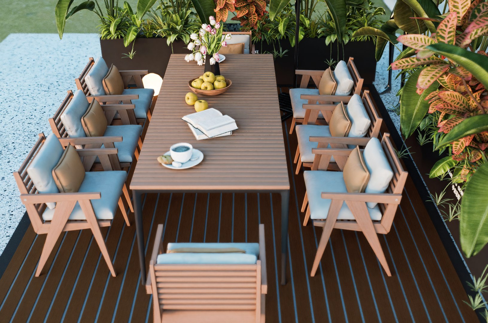 3D Outdoor Dining Table 3D Model 3D Model Model - TurboSquid 2383541
