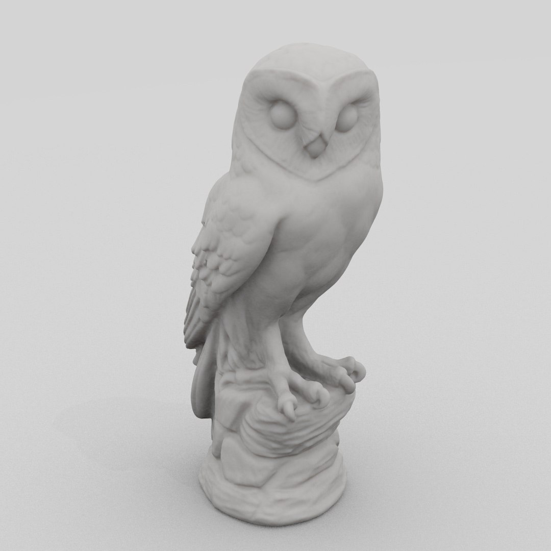 Accurate Scan Statue 3d Ma