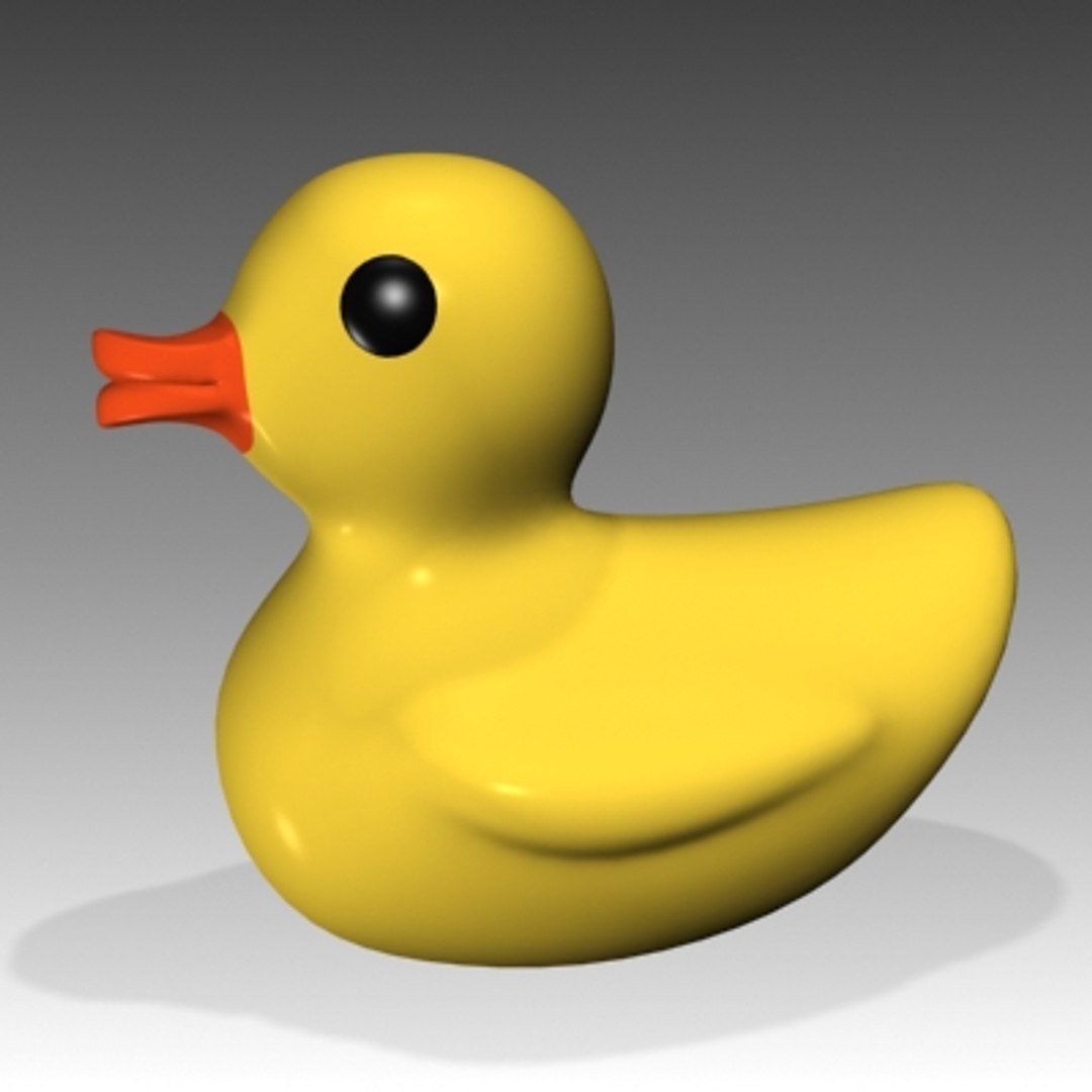 Duck Ducky 3d Model