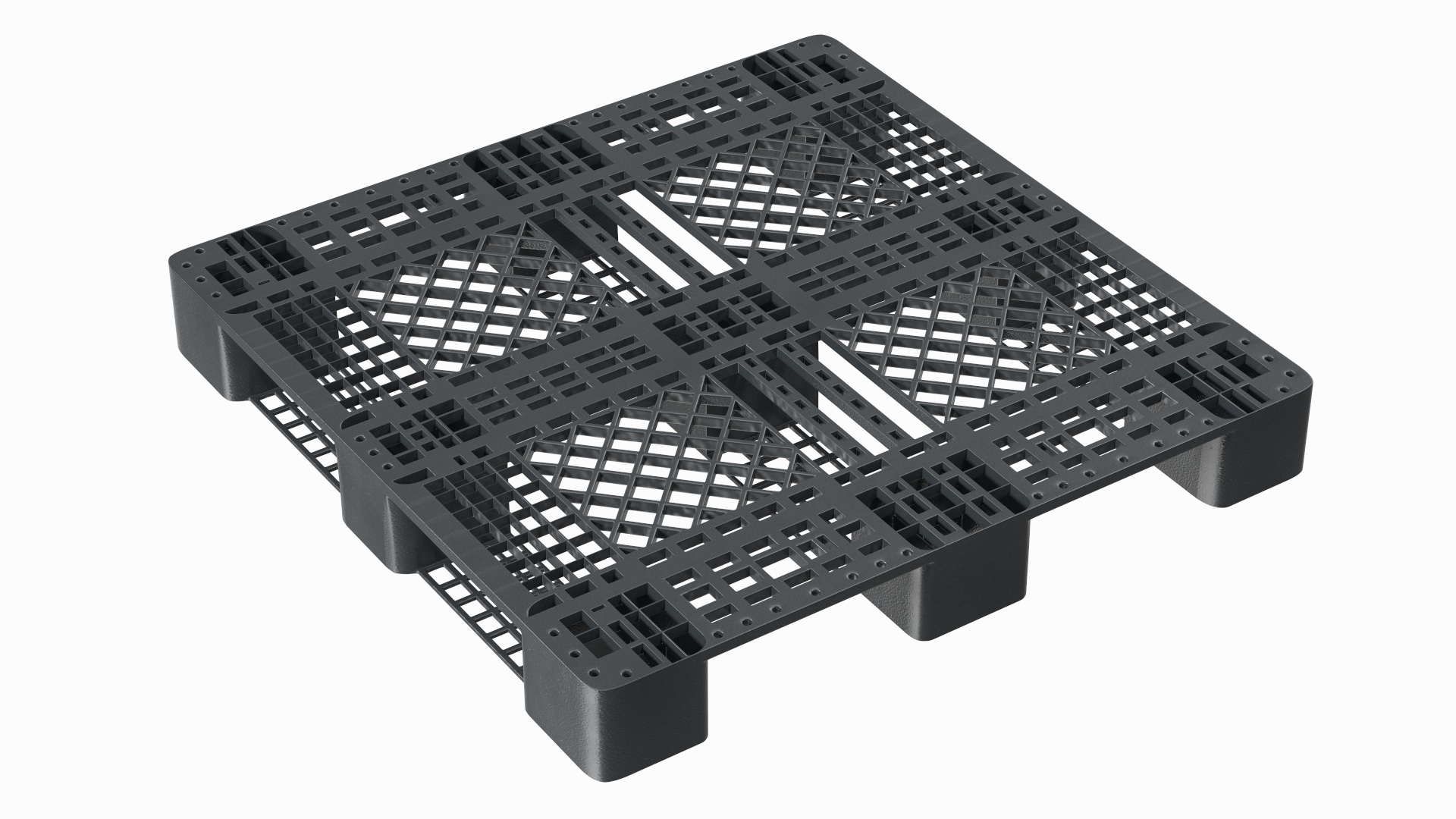Black Non-Slip Plastic Pallet 3D - TurboSquid 2134654