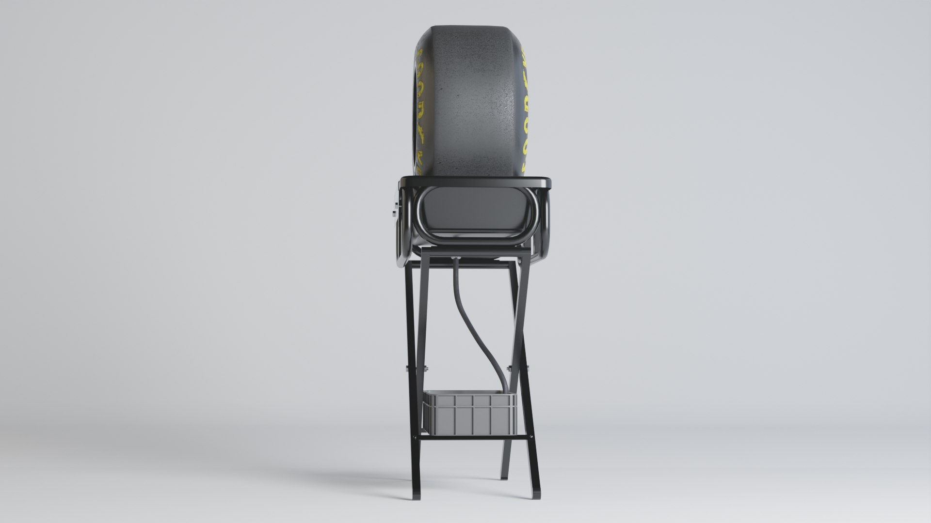 3D Racing Wheel And Tyre Cleaning Bath PBR Model - TurboSquid 1960631