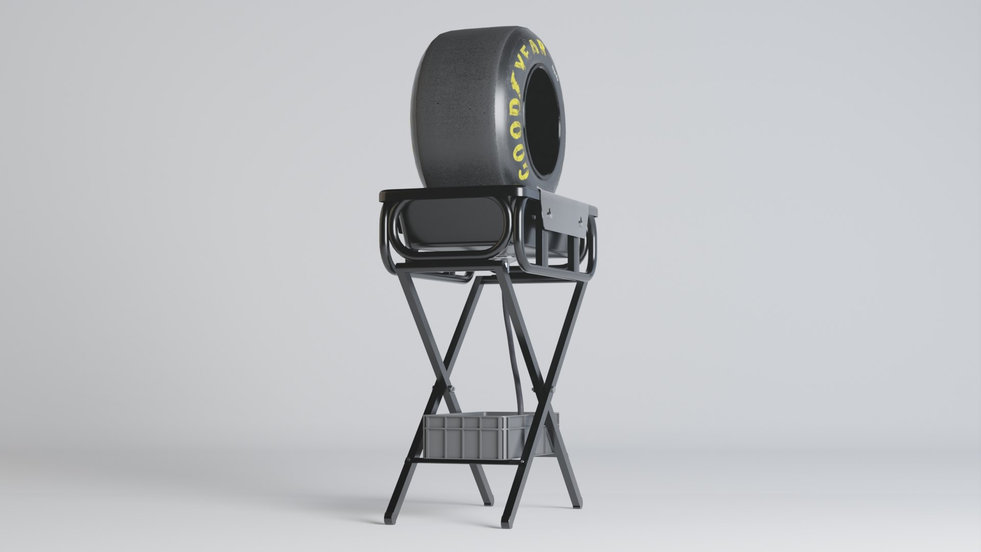 3D Racing Wheel And Tyre Cleaning Bath PBR Model - TurboSquid 1960631