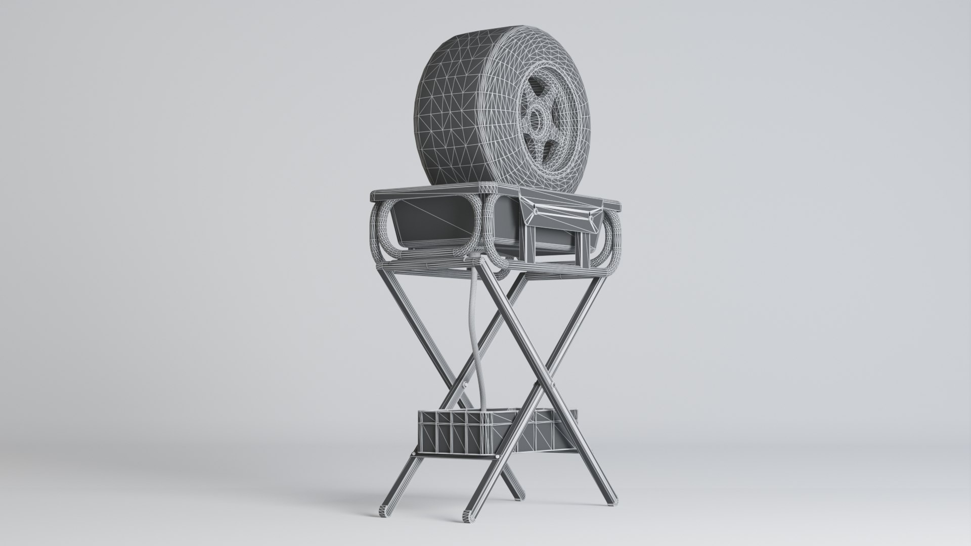 3D Racing Wheel And Tyre Cleaning Bath PBR Model - TurboSquid 1960631