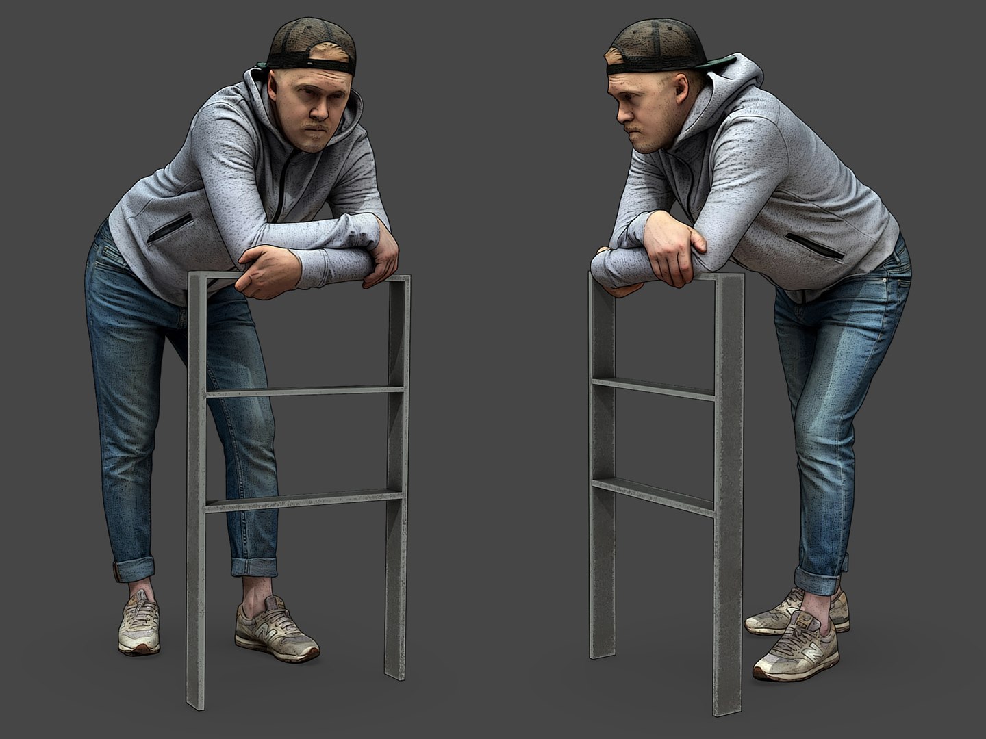 Stylized Man Character 3D Model - TurboSquid 1723774