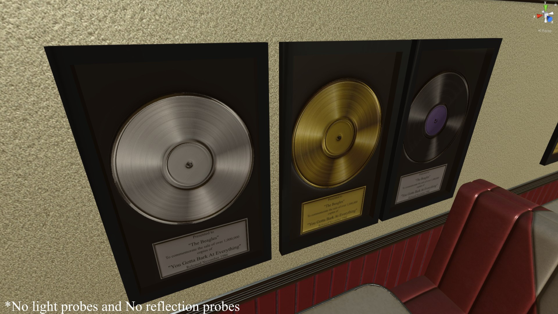 Gold And Platinum Record 3D Model - TurboSquid 1793140