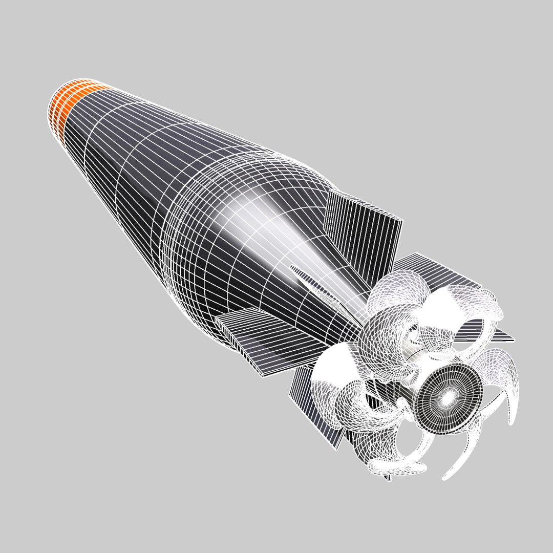 3d Black Shark Torpedo Hwt