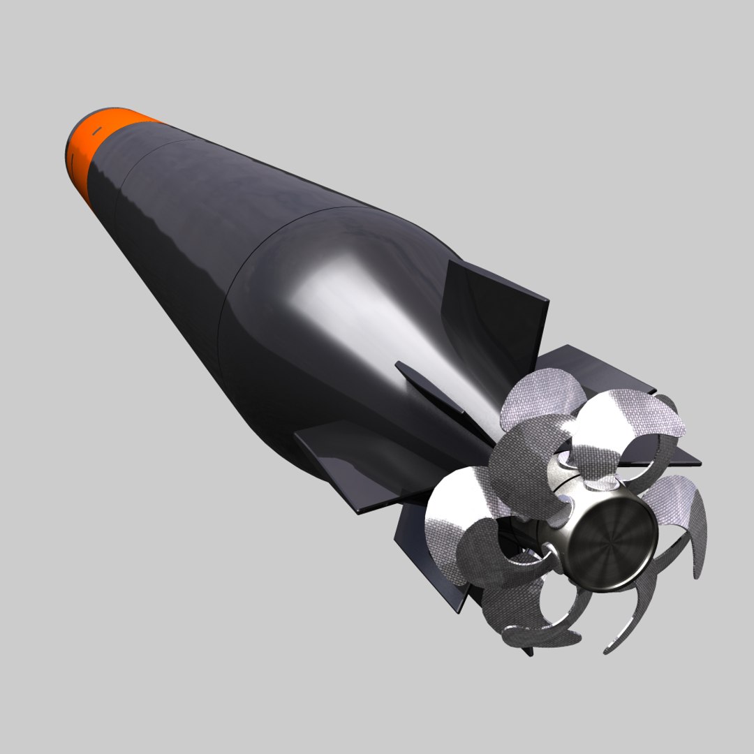 3d Black Shark Torpedo Hwt