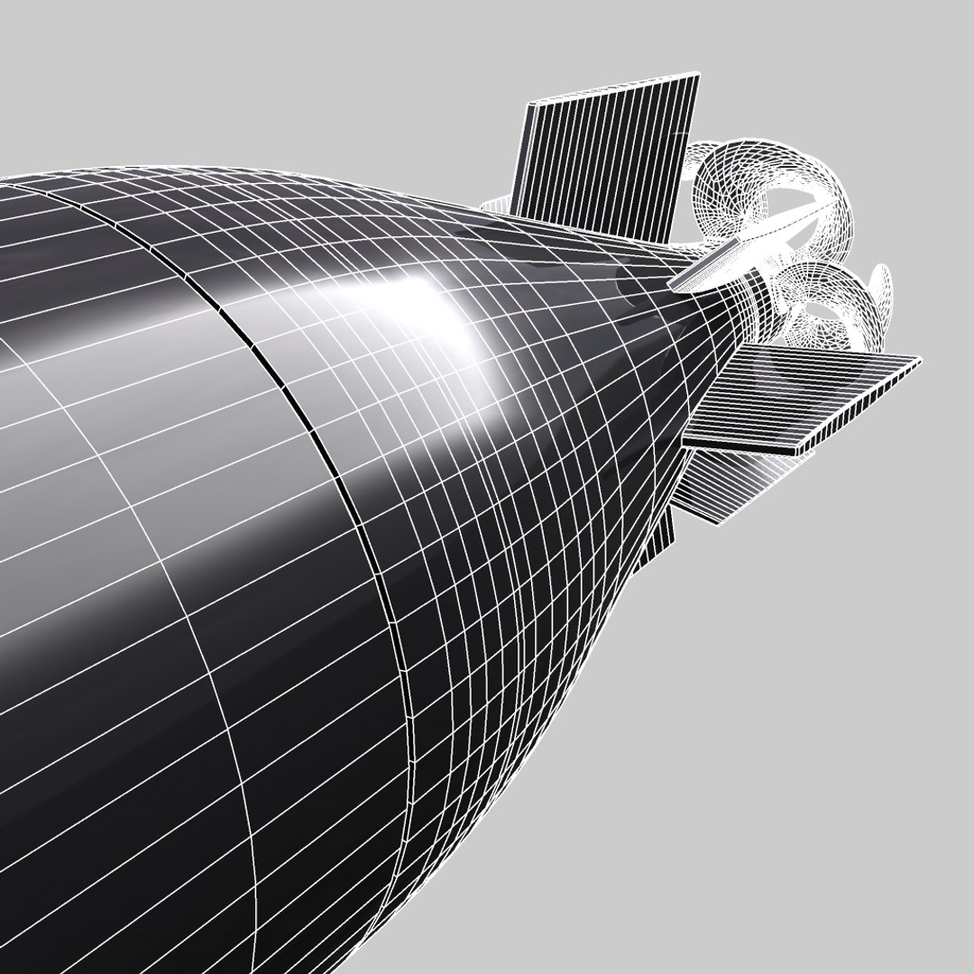 3d Black Shark Torpedo Hwt