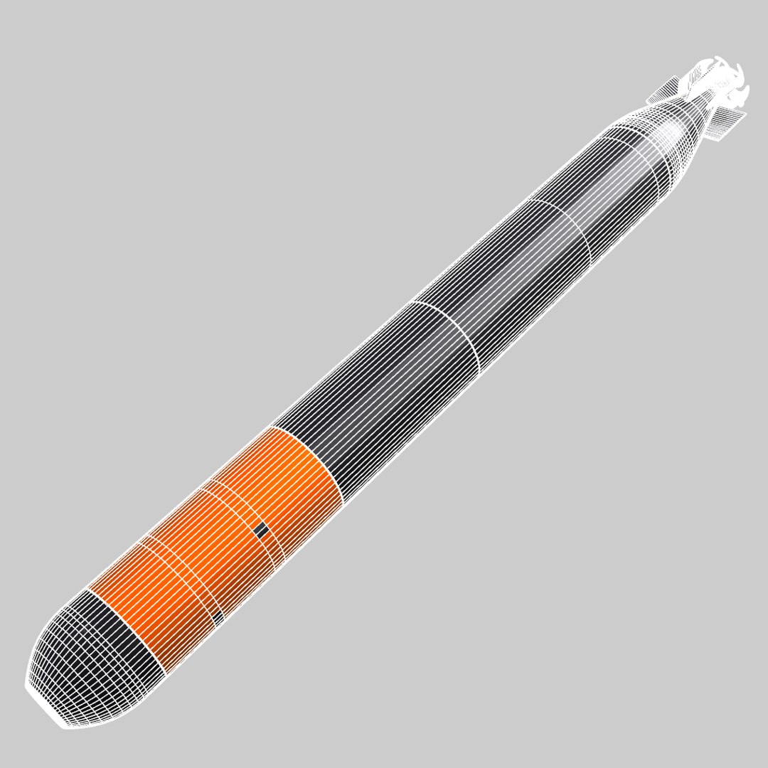 3d Black Shark Torpedo Hwt