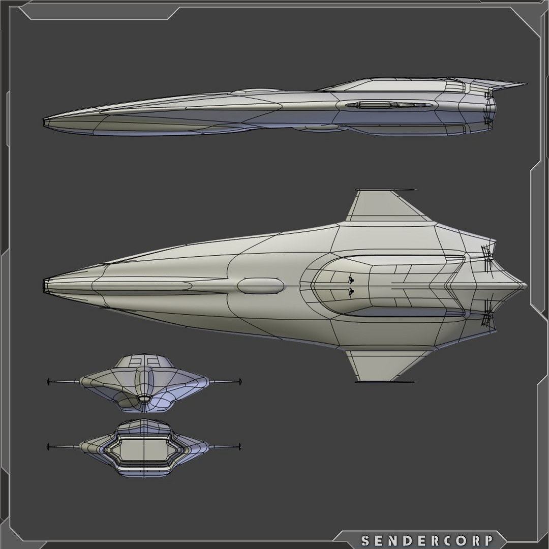 Cruiser 3d Model