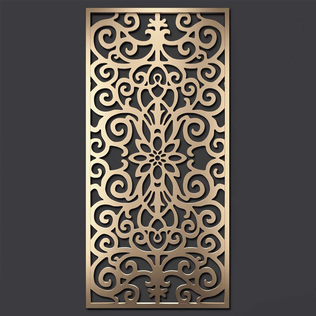 3D Model Decorative Panel - TurboSquid 1536793
