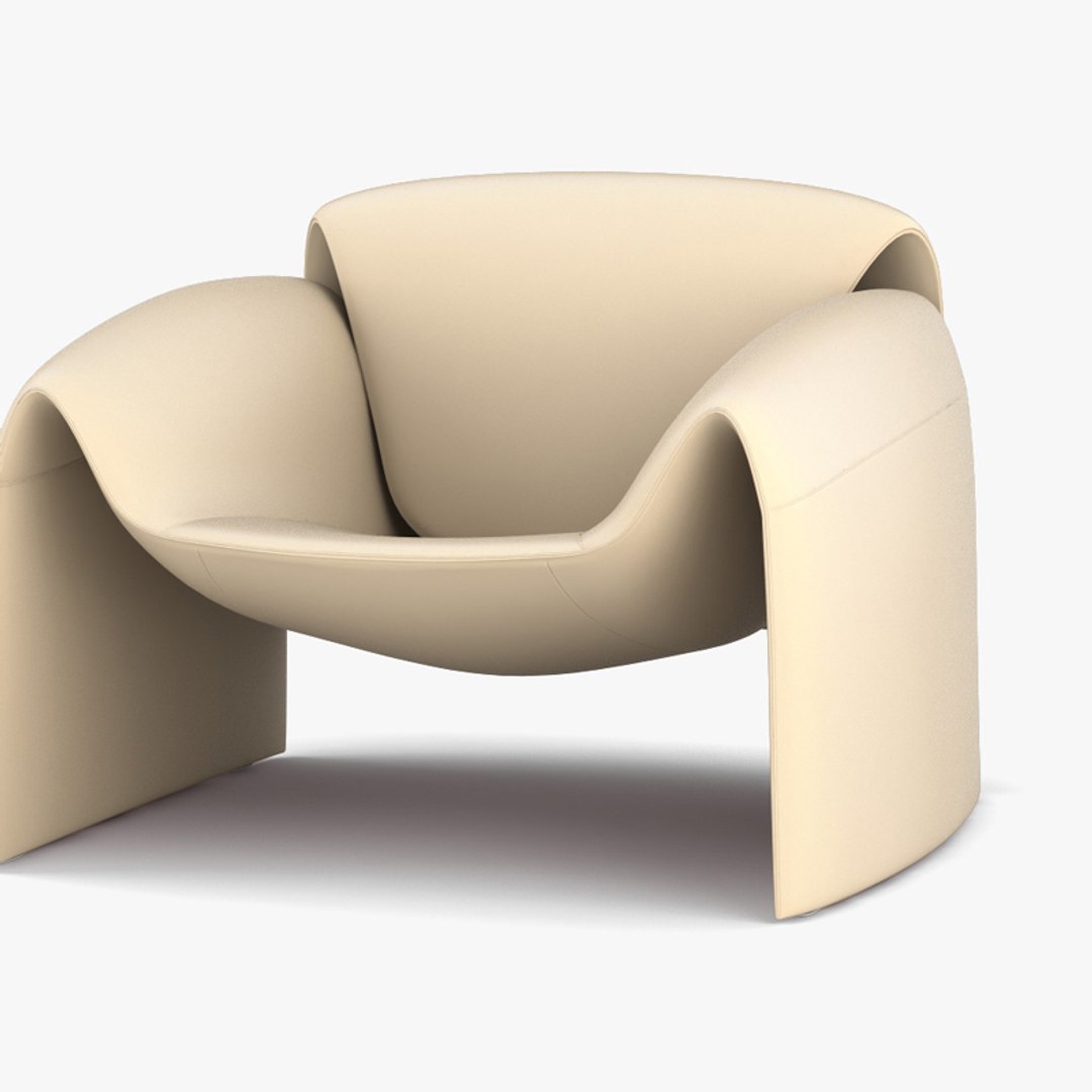 Poliform Le Club Chair Model - TurboSquid 1871124