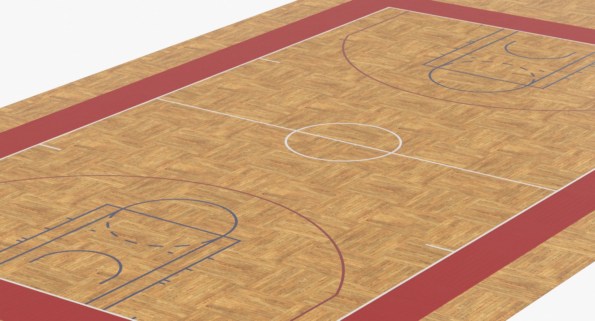3D Basketball Surface 02 model - TurboSquid 1726022