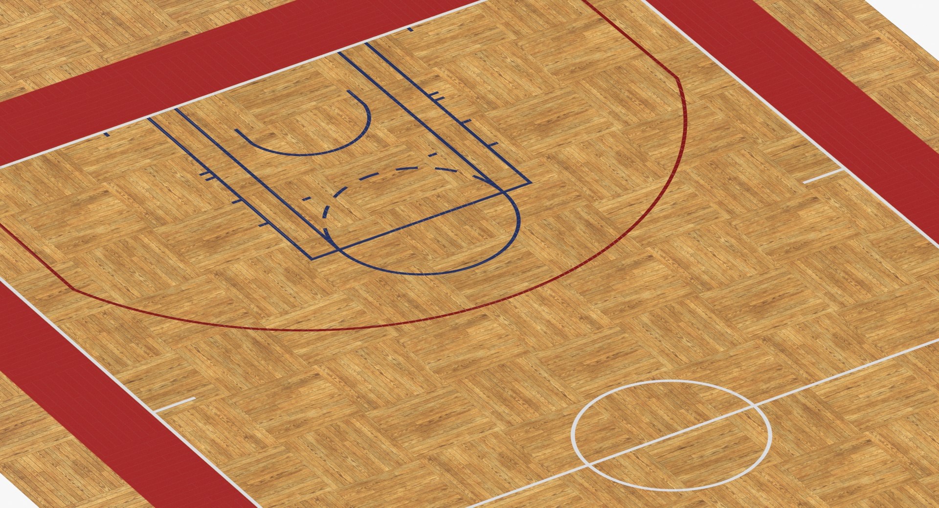 3D Basketball Surface 02 model - TurboSquid 1726022
