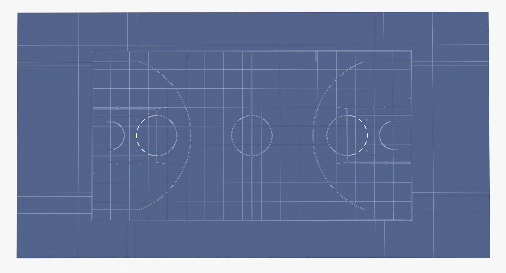 3D Basketball Surface 02 model - TurboSquid 1726022