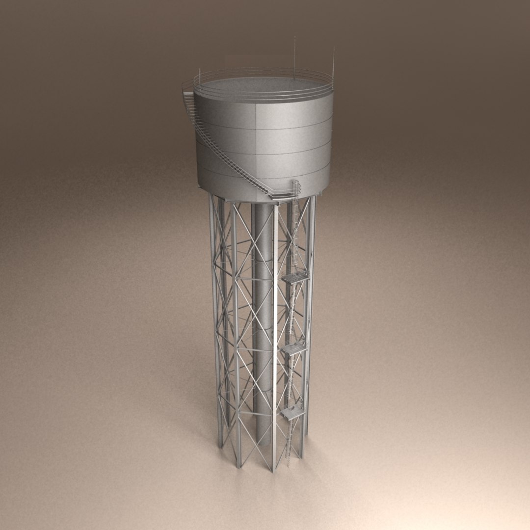 3d Dxf Water Towers