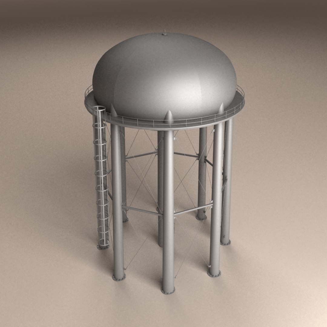 3d Dxf Water Towers