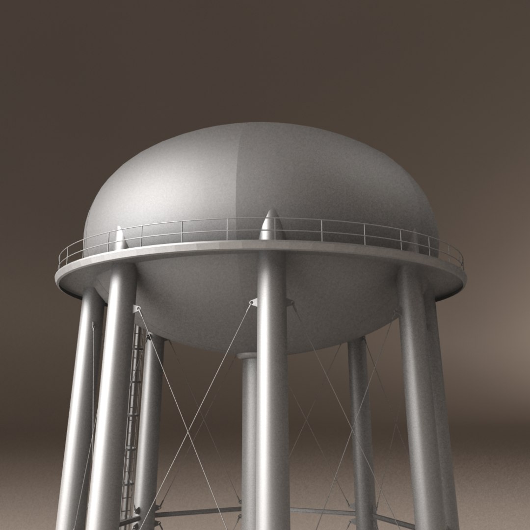 3d Dxf Water Towers
