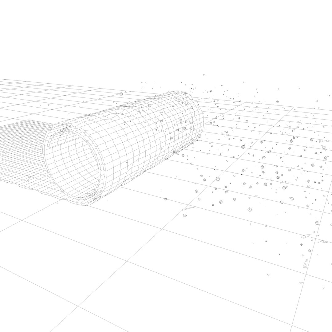 3d Model Turf Roll