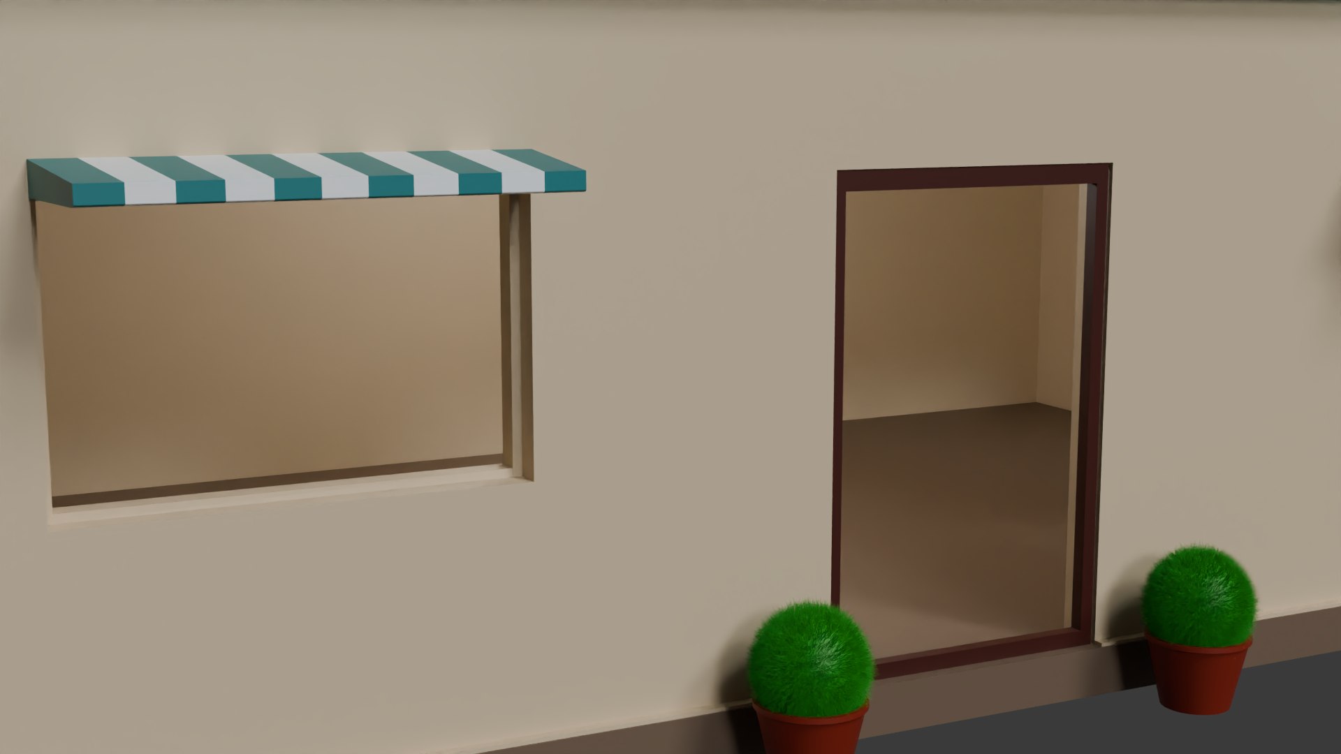 Simple Shop 3D Design 3D Model - TurboSquid 2336555