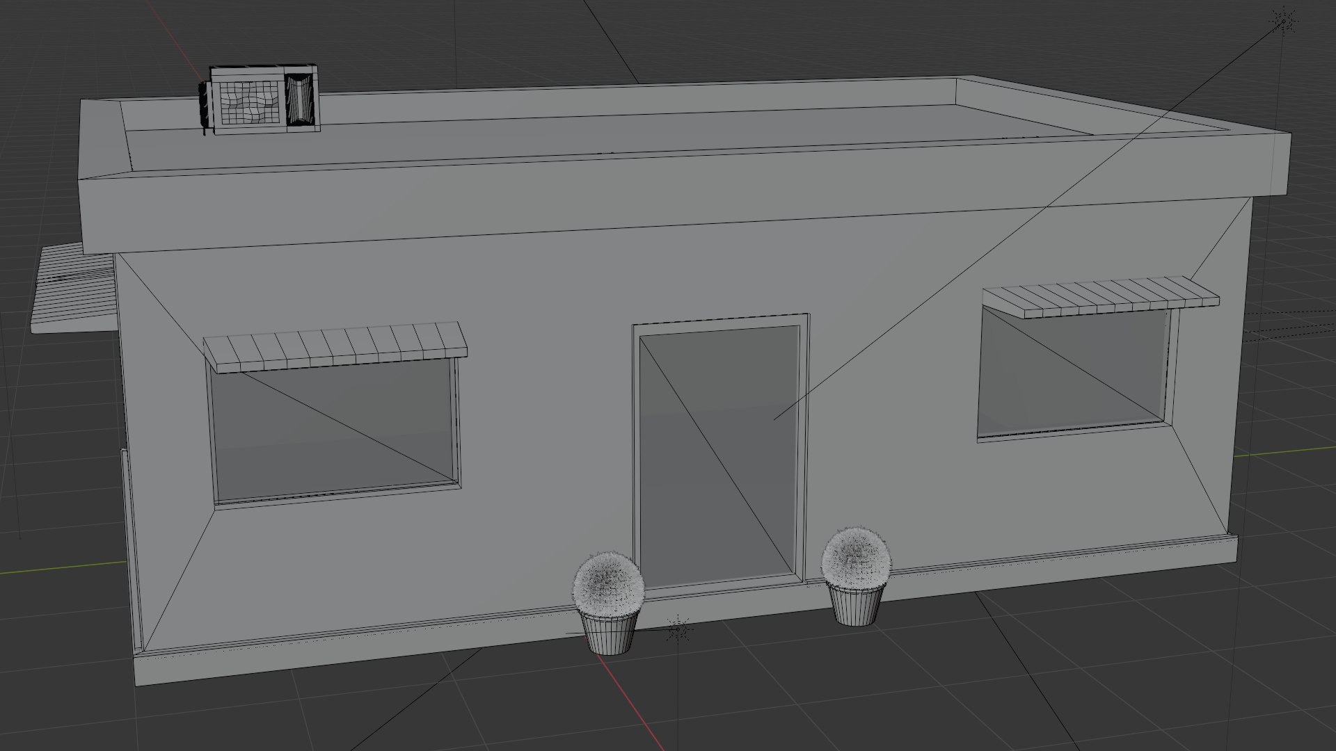 Simple Shop 3D Design 3D Model - TurboSquid 2336555