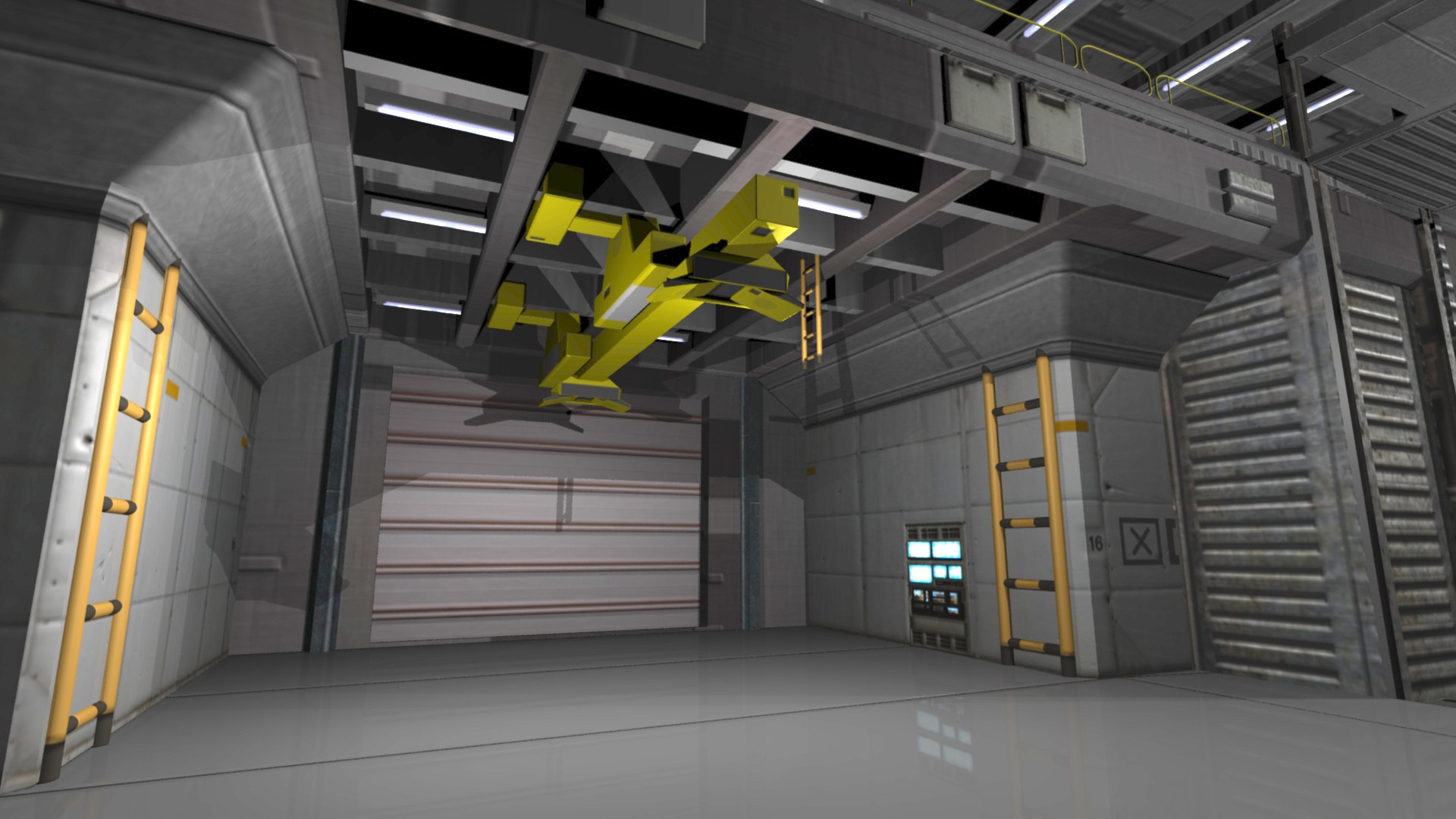 Shuttle Bay 3D - TurboSquid 1475258