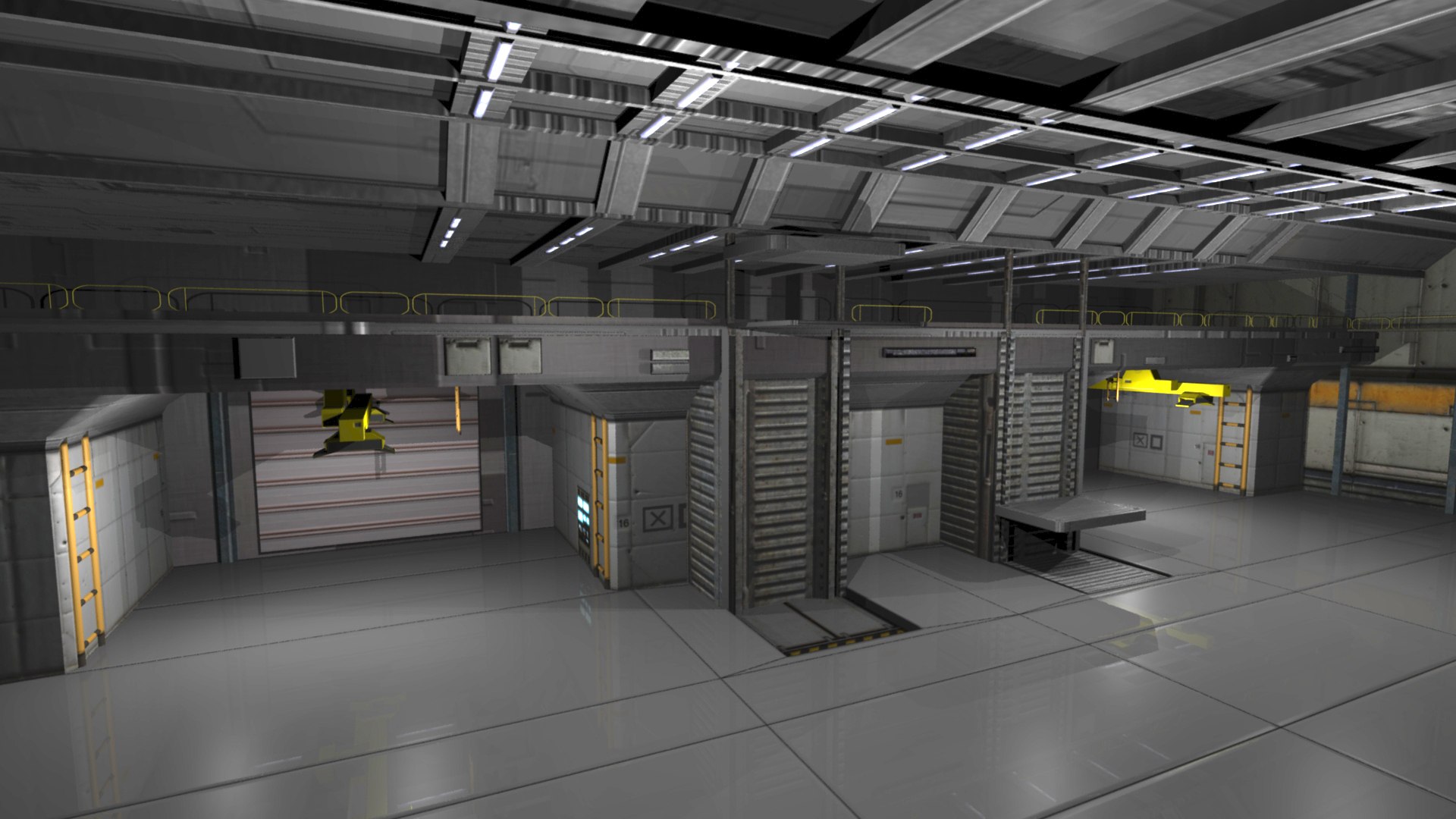 Shuttle Bay 3D - TurboSquid 1475258