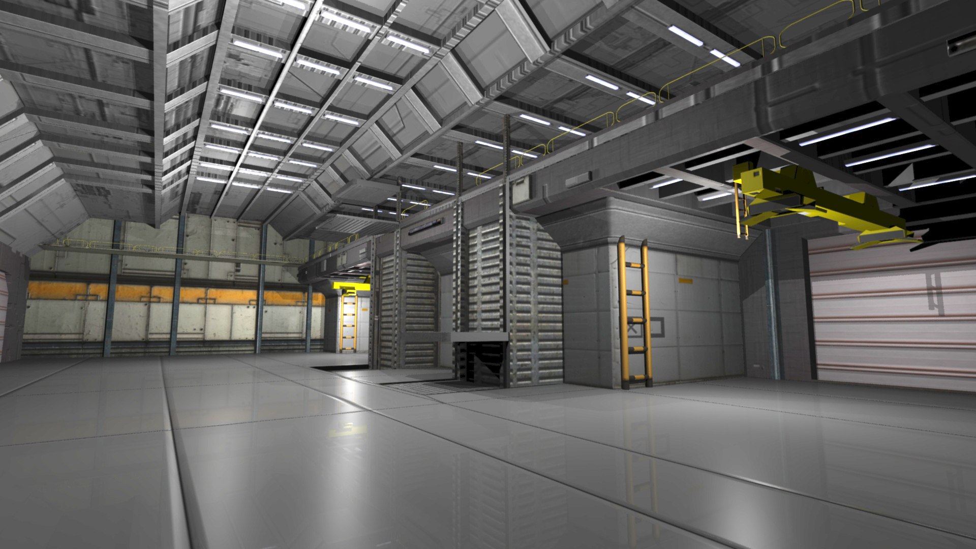 Shuttle Bay 3D - TurboSquid 1475258