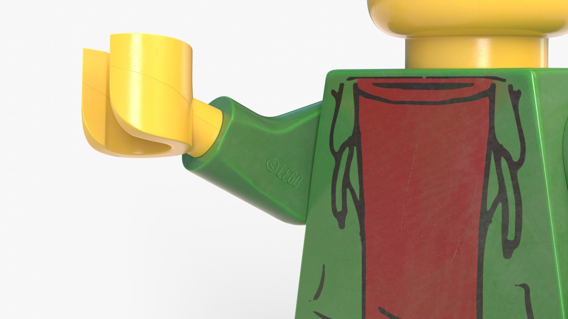 Lego Minifigure 01 3D Model - TurboSquid 2145044