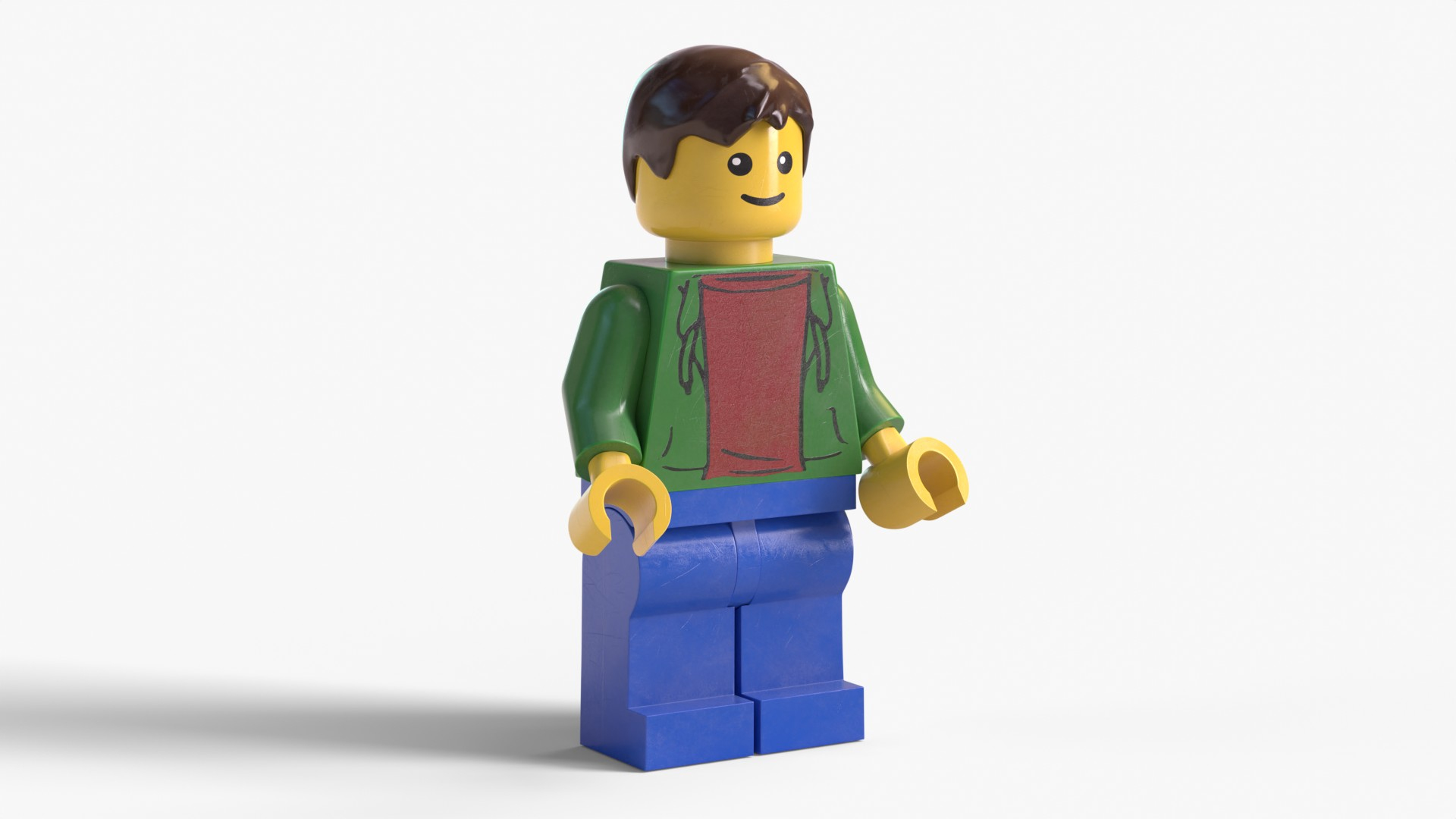 Lego Minifigure 01 3D Model - TurboSquid 2145044