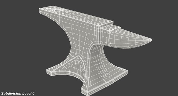3D anvil new - TurboSquid 1321172